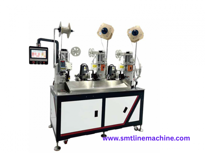 SA-1600-3 Automatic 2-Wire Three-End Crimping Machine