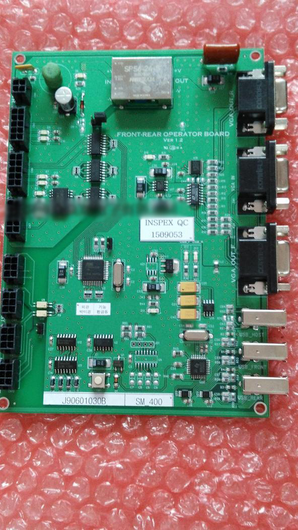 SM411 421 front and rear operation panel adapter board J90601030B FR ...